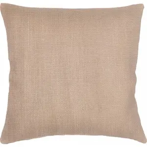 Anaya So Soft Linen Euro Pillow With Down Alternative Insert Camel