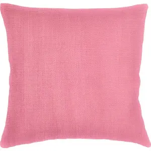 Anaya So Soft Linen Euro Pillow With Down Alternative Insert Rouge
