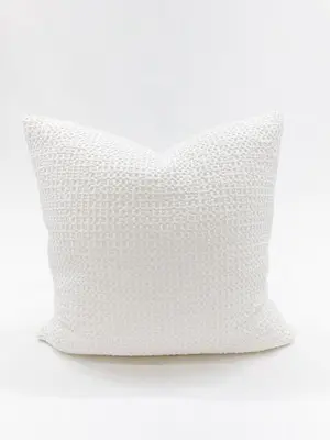 Anaya Cool Cotton Waffle Weave Pillow Cover Only