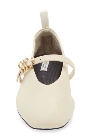 Rag & Bone Spire Mary Jane Flat - Greige Leather
