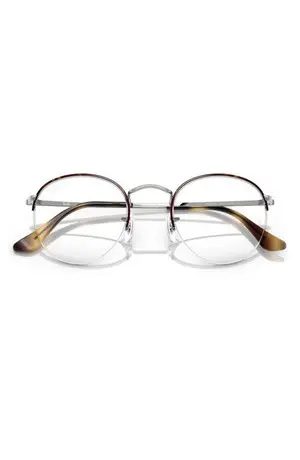 Ray-ban 53mm Round Eyeglasses