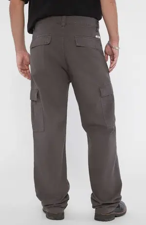 GUESS ORIGINALS Ripstop Panel Mid-rise Cargo Pants