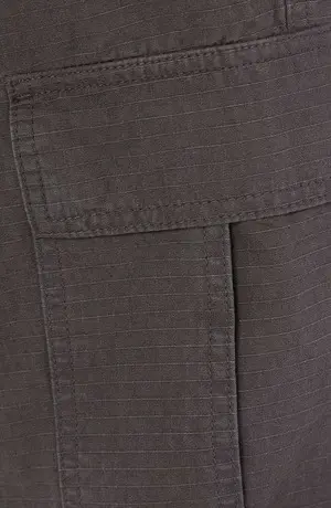 GUESS ORIGINALS Ripstop Panel Mid-rise Cargo Pants
