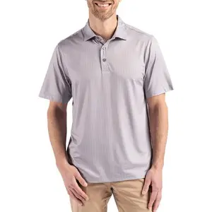 Cutter & Buck Pike Shadow Check Print Polo - Polished