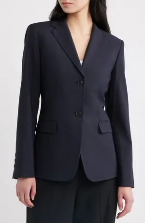 Theory Slim-fit Blazer - Deep Navy