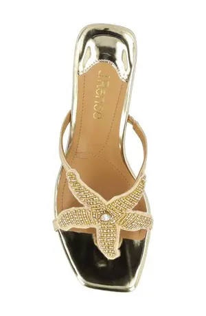 J. Reneé Sunstar Appliqué Sandal