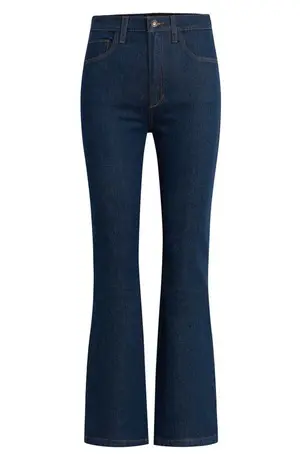 FAVORITE DAUGHTER The Valentina Super High Waist Mini Bootcut Jeans