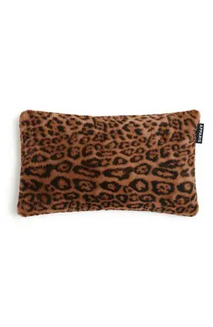 Apparis Cicly Faux Fur Accent Pillow - Leopard