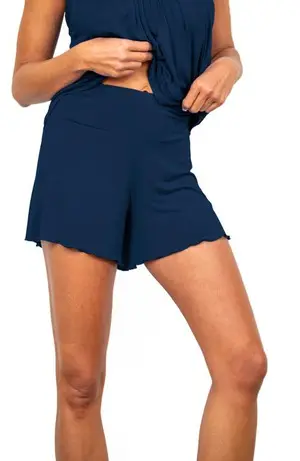 JJWINKS Jj Dukes Lounge & Sleep Shorts - Navy