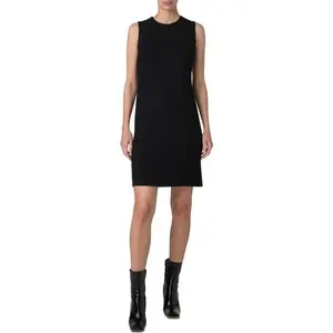 Akris Wool Crepe Sheath Dress - Black