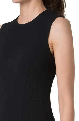 Akris Wool Crepe Sheath Dress