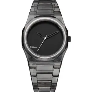 D1 MILANO Nylon Bracelet Watch - Black