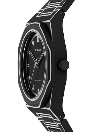 D1 MILANO Polycarbon Bracelet Watch - Black