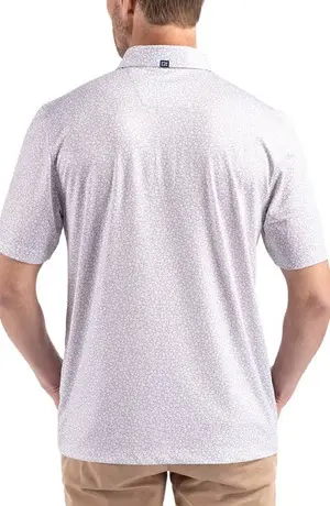 Cutter & Buck Pike Flora Print Polo - Polished