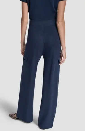 Dkny Cargo Sweater Pants - Hudson Blue