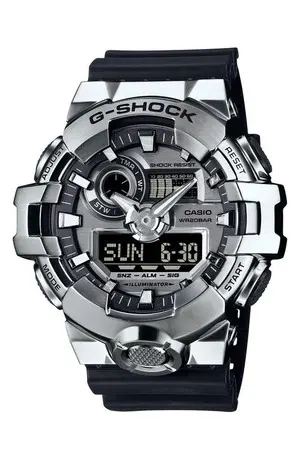 G-Shock Ana-digi Bracelet Watch - Silver