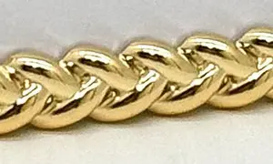 SIENA Tone Braid 4" X 6" Picture Frame - Gold