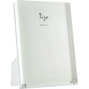 TIZO Lucite Easel 8" X 10" Picture Frame - Clear