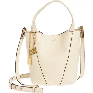 Chloé Small Spin Leather Tote - Sweet Beige