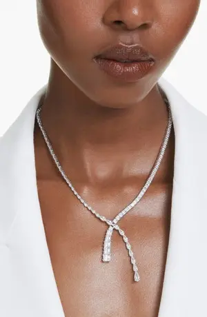 SWAROVSKI Matrix Asymmetric Collar Necklace