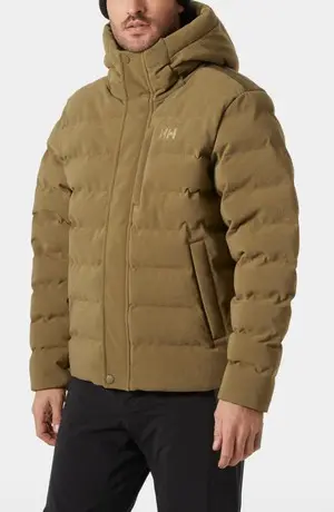 Helly Hansen Alby Water Repellent Puffer Jacket - Sepia Cord