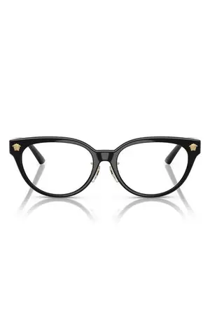 Versace 54mm Pillow Optical Glasses - Black