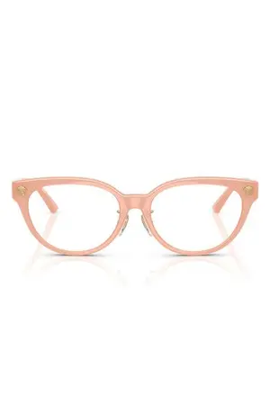Versace 54mm Pillow Optical Glasses - Opal Pink