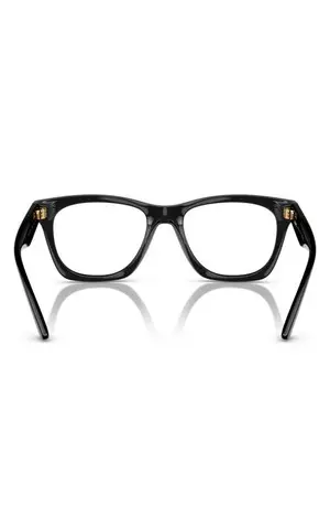 Versace 52mm Pillow Optical Glasses - Black