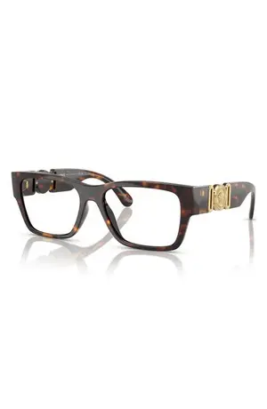 Versace 55mm Pillow Optical Glasses - Havana