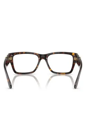 Versace 55mm Pillow Optical Glasses - Havana