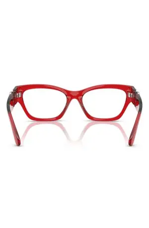 Versace 52mm Cat Eye Optical Glasses