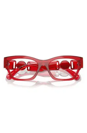 Versace 52mm Cat Eye Optical Glasses