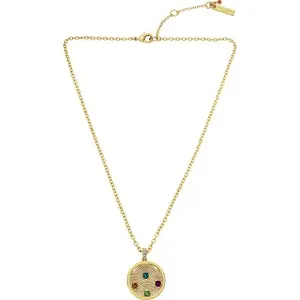 Kurt Geiger Southbank Disc Pendant Necklace - Multi