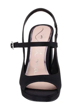 Nina Simeon Slingback Platform Sandals