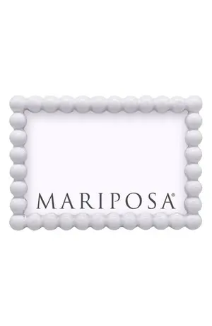 MARIPOSA Baubles Picture Frame - White