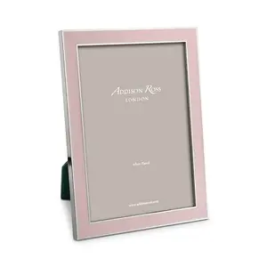 ADDISON ROSS Light Enamel Picture Frame, 5 X 7 - Pink