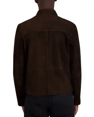 Karl Lagerfeld Paris Suede Jacket