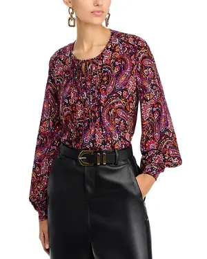 Kobi Halperin Roxanne Blouse - Black Multi