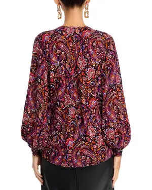 Kobi Halperin Roxanne Blouse - Black Multi