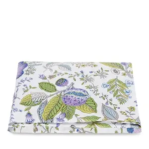 MATOUK Pomegranate Linen Fitted Sheet, King Exclusive - Lilac