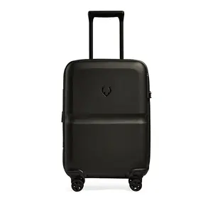 ANTLER Single Stripe Expandable Carry On Suitcase - Black