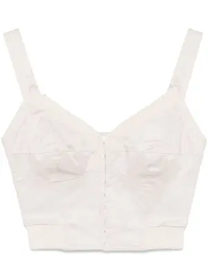 ELENA VELEZ Elena Velez Bustier-Style Top