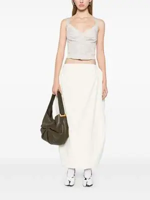 ELENA VELEZ Bustier-style Top - Neutrals