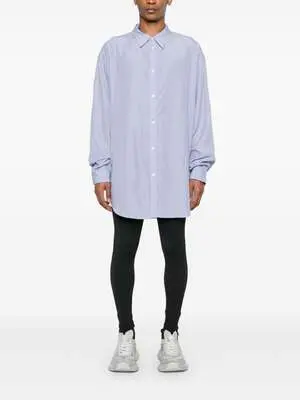 Balenciaga Striped Lyocell Shirt