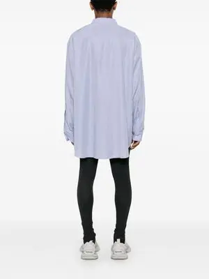 Balenciaga Striped Lyocell Shirt