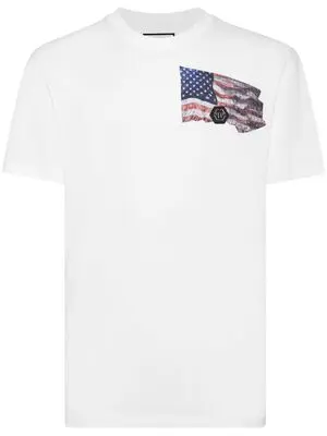 Philipp Plein Graphic-print Cotton T-shirt
