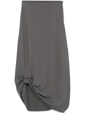 ELENA VELEZ Amish Maxi Skirt - Grey