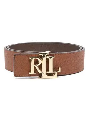 Ralph Lauren Logo-buckle Reversible Belt - Brown