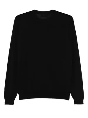 DELL'OGLIO Fine-knit Sweater - Black