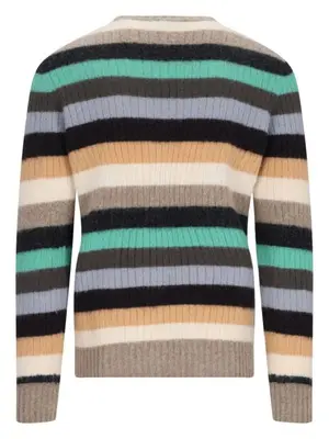 DRUMOHR Striped Jumper - Neutrals